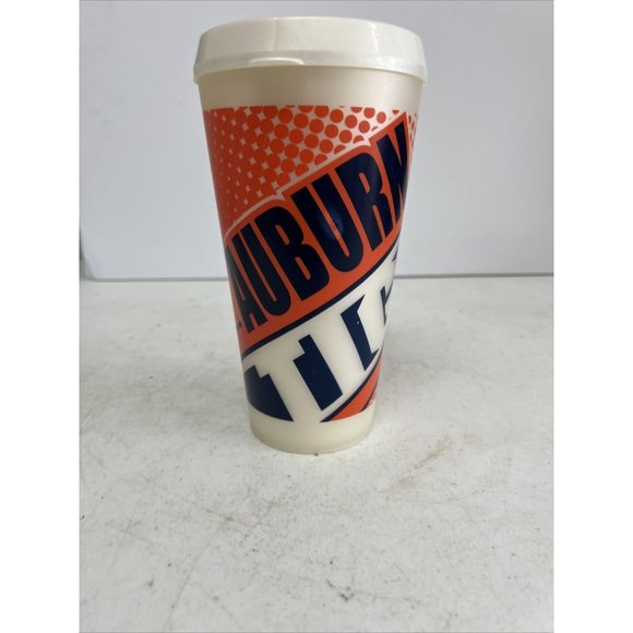 Kitchen | Vintage Thermo Serv Auburn Tigers War Eagle Tall Plastic Mug ...